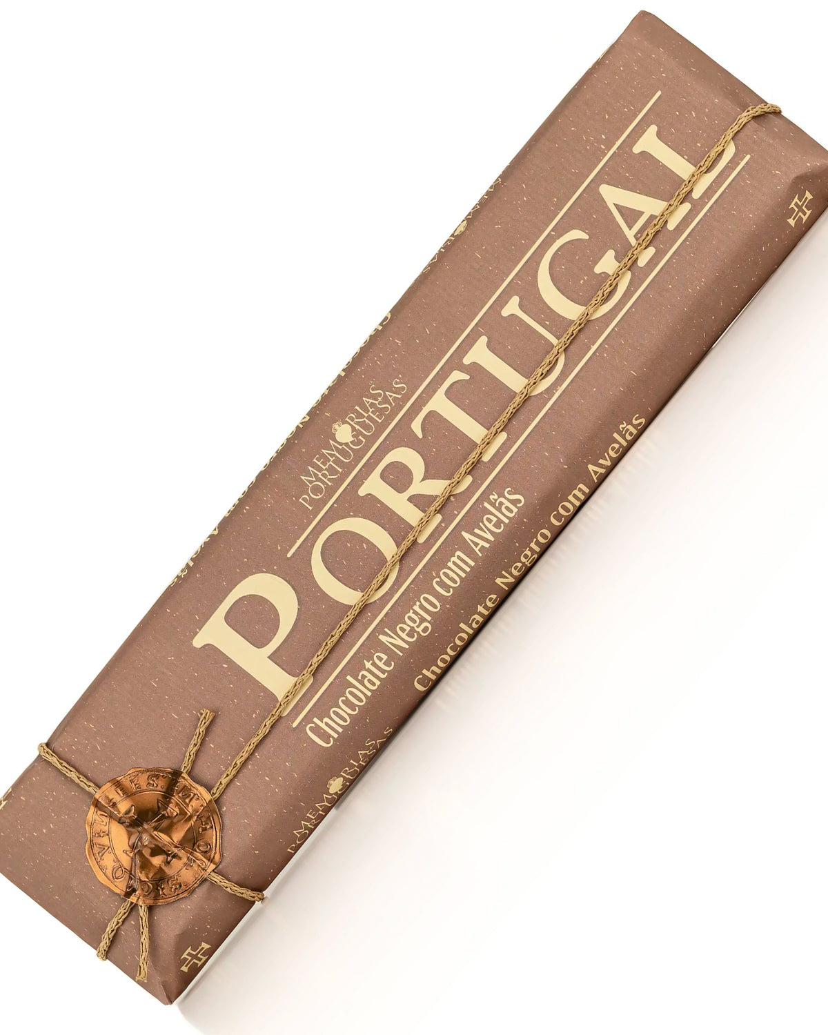 Dark Chocolate Tablet with Hazelnuts "Portugal" 300g – Nómada Chocolates