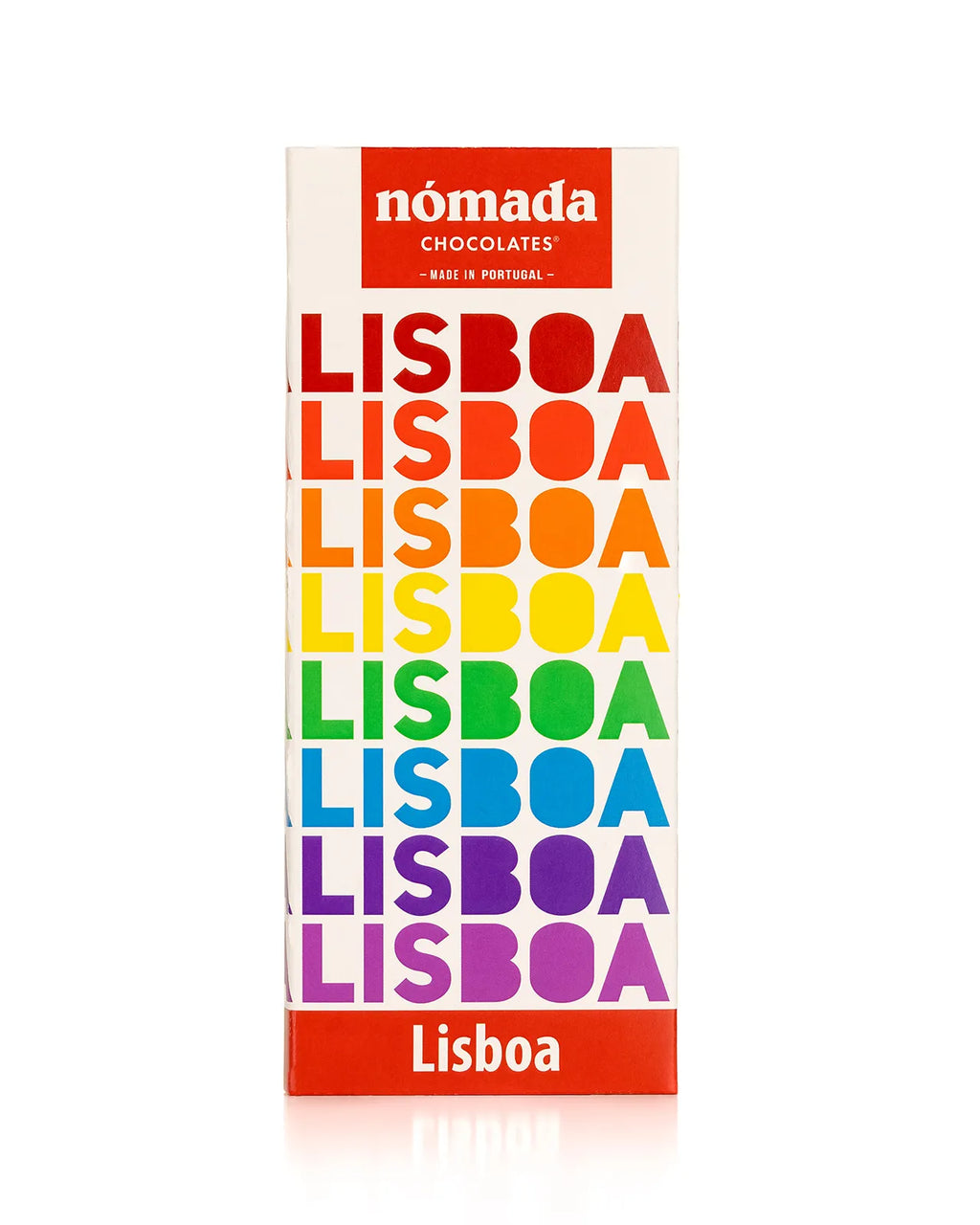 Milk Chocolate "Colors of Lisbon" 100g – Nómada Chocolates