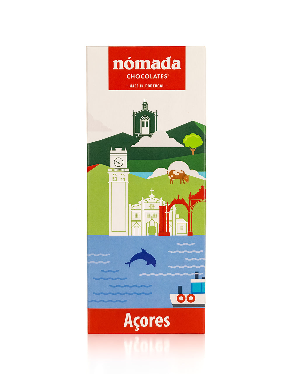 "Açores" Milk Chocolate 100g – Nómada Chocolates