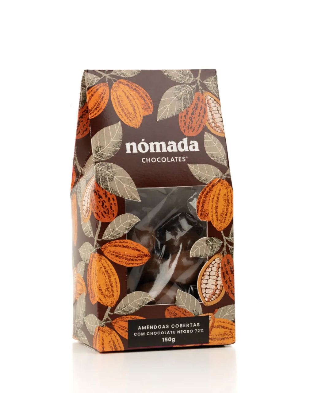 Almonds with Dark Chocolate 150g – Nómada Chocolates