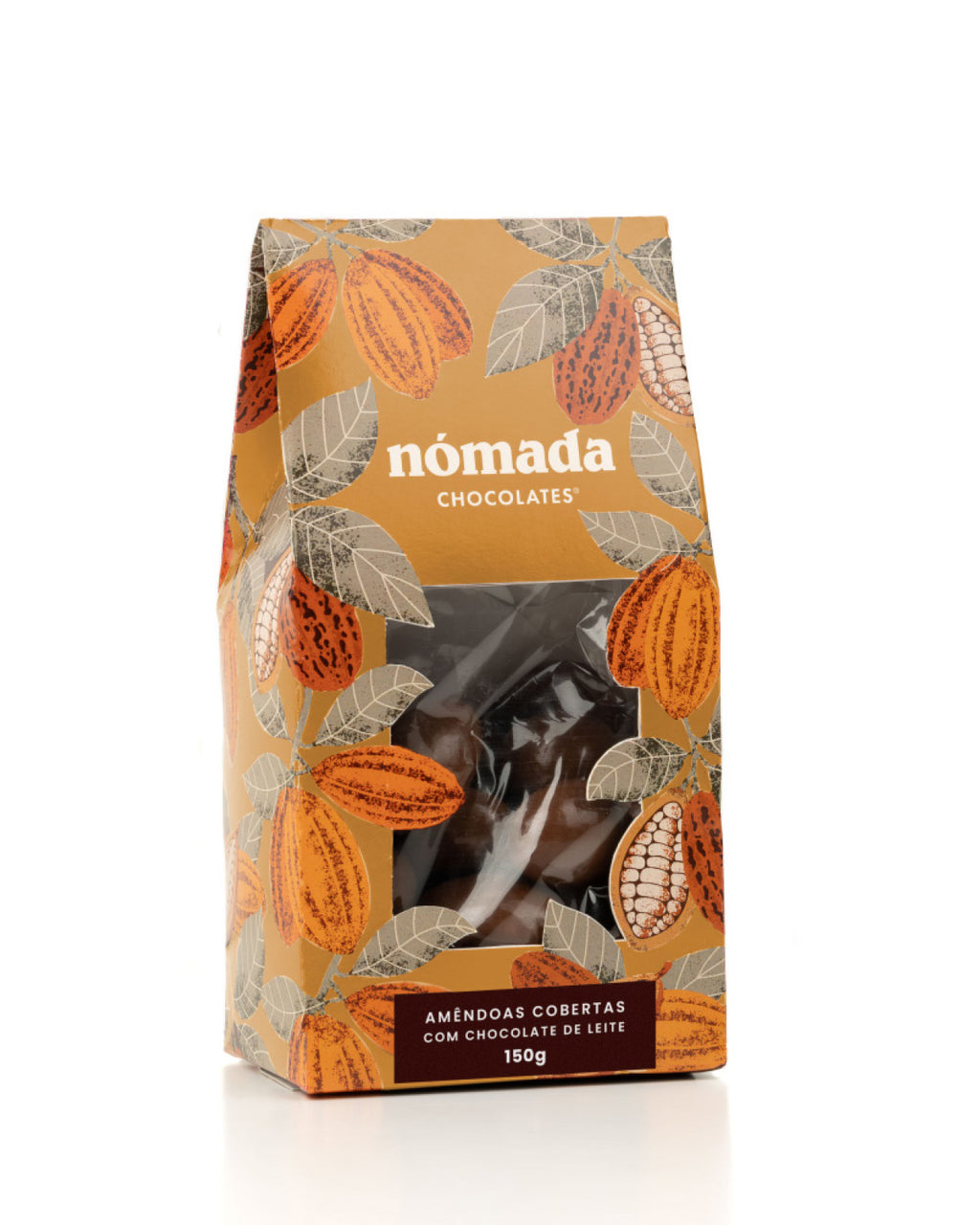 Almonds with Milk Chocolate 150g – Nómada Chocolates