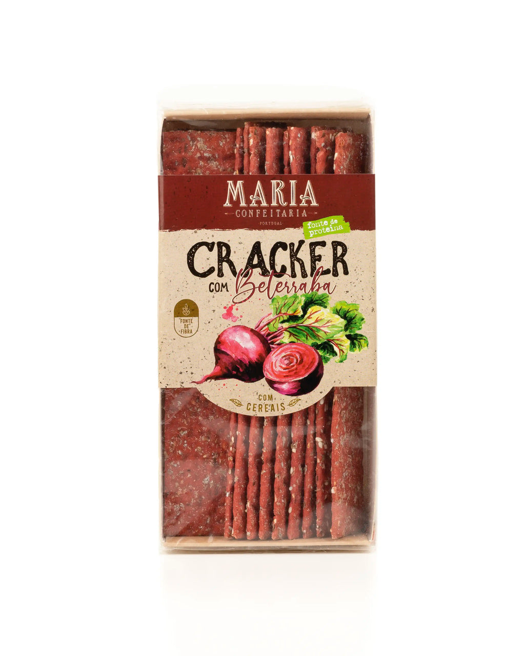 Crackers com Beterraba Maria Confeitaria 130g – Nómada Chocolates